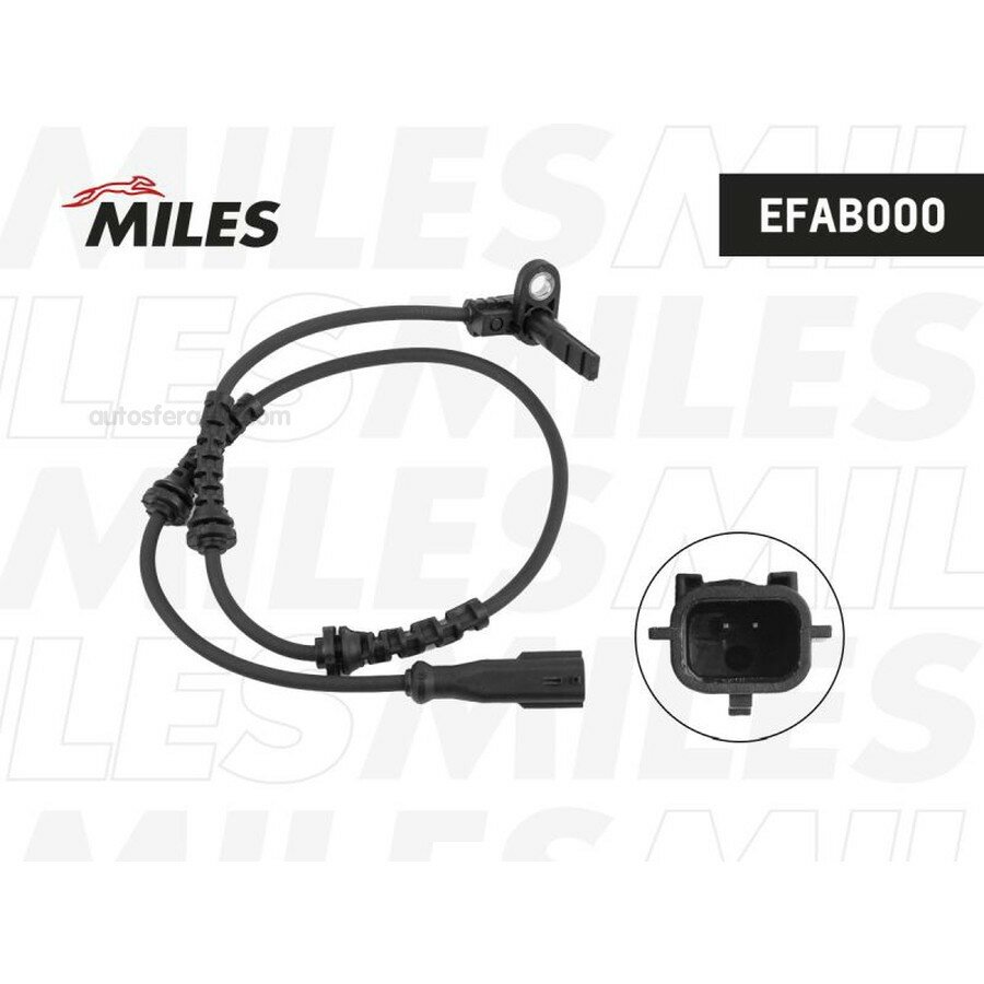 MILES EFAB000 Датчик ABS RENAULT DUSTER/FLUENCE/MEGANE III передний