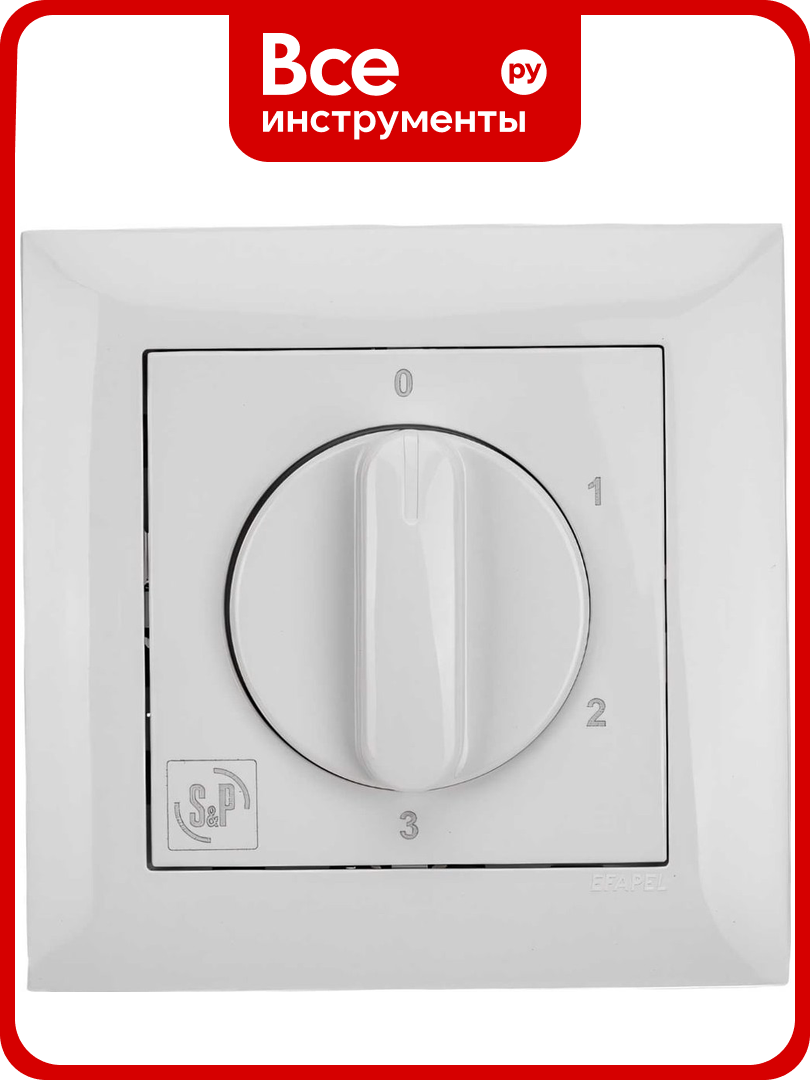 Регулятор скорости INTER 4P для OZEO-E/OZEO-E ECOWATT Soler&Palau -034, изготовлен из качественного