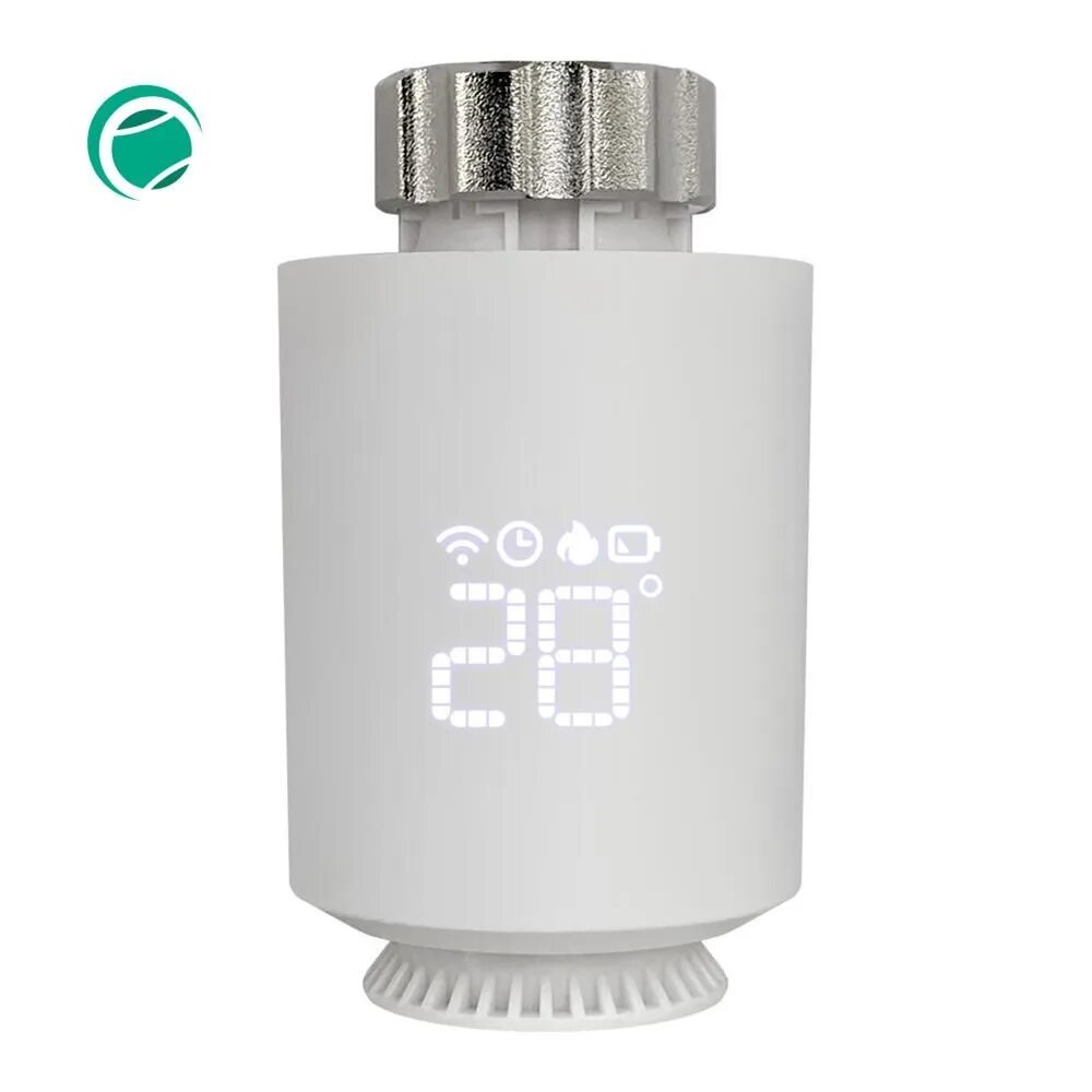 (JJNNZZE))Привод термостата Tuya ZigBee, термостатический клапан Smart TRV, регулятор температуры совместим с Home