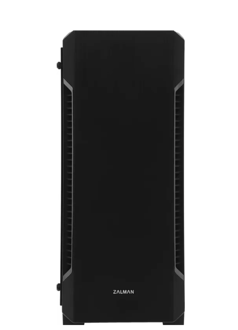 Корпус ATX Zalman S3 TG, Midi-Tower, без БП, черный, (s3 tg black)