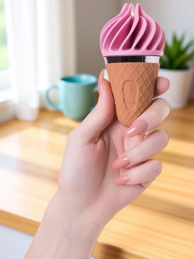 Стимулятор с вращением в виде мороженого Satisfyer layons Sweet Treat (7 режимов)