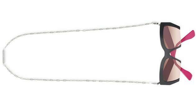 Цепочка для очков FRAME CHAIN SQUARED WHITE GOLD