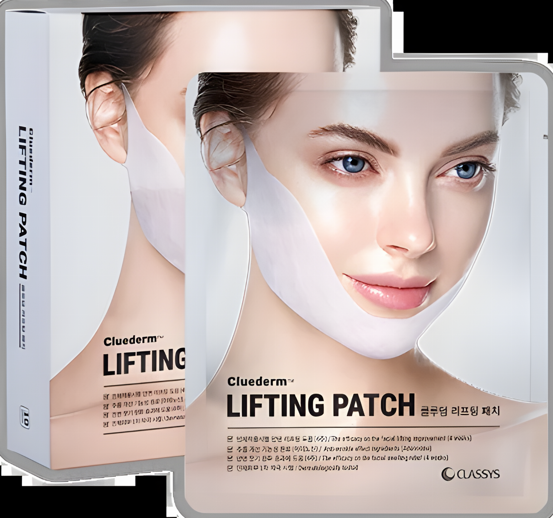 CLUEDERM Маска-лифтинг для контурирования овала лица Cluederm Lifting Patch 15ml