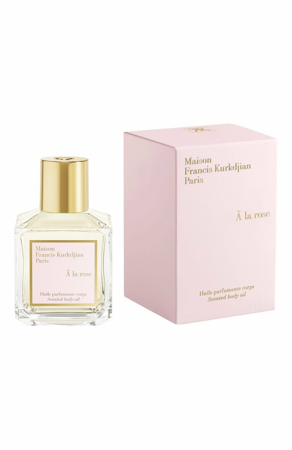 Парфюмированное масло для тела A la rose (70ml) Maison Francis Kurkdjian