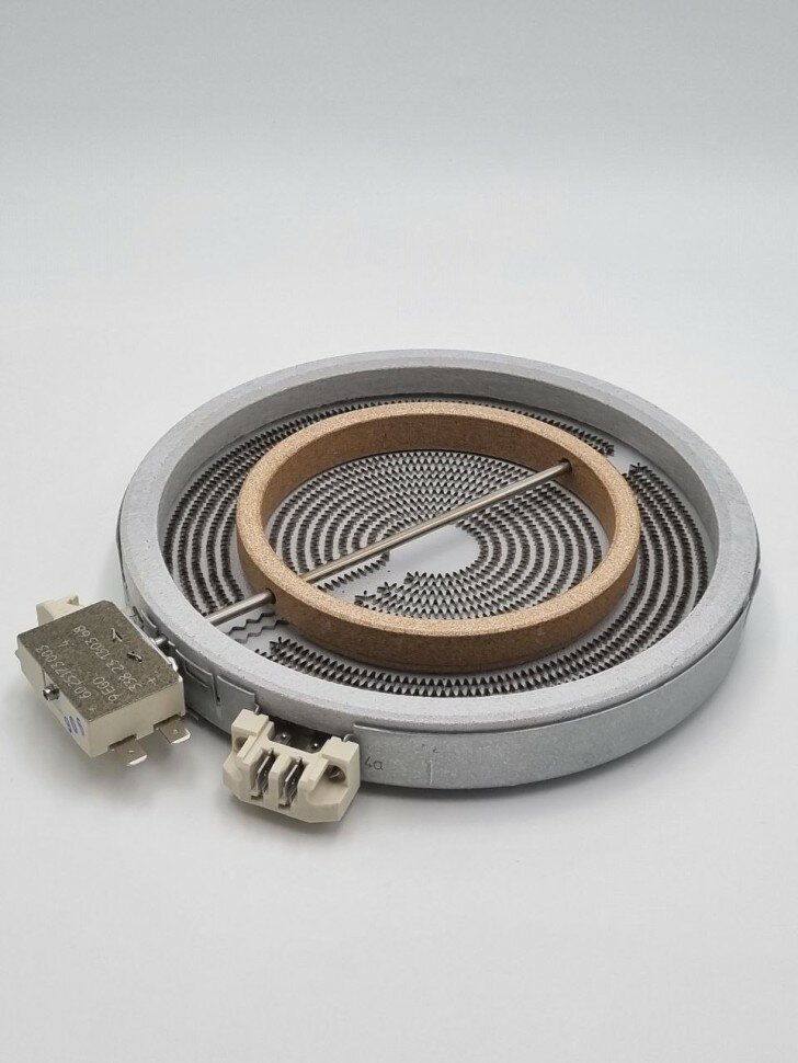 Конфорка для электроплиты (стеклокерамической панели) 1700W-700W (2400W), D-200 мм, 2-х зонная 525921