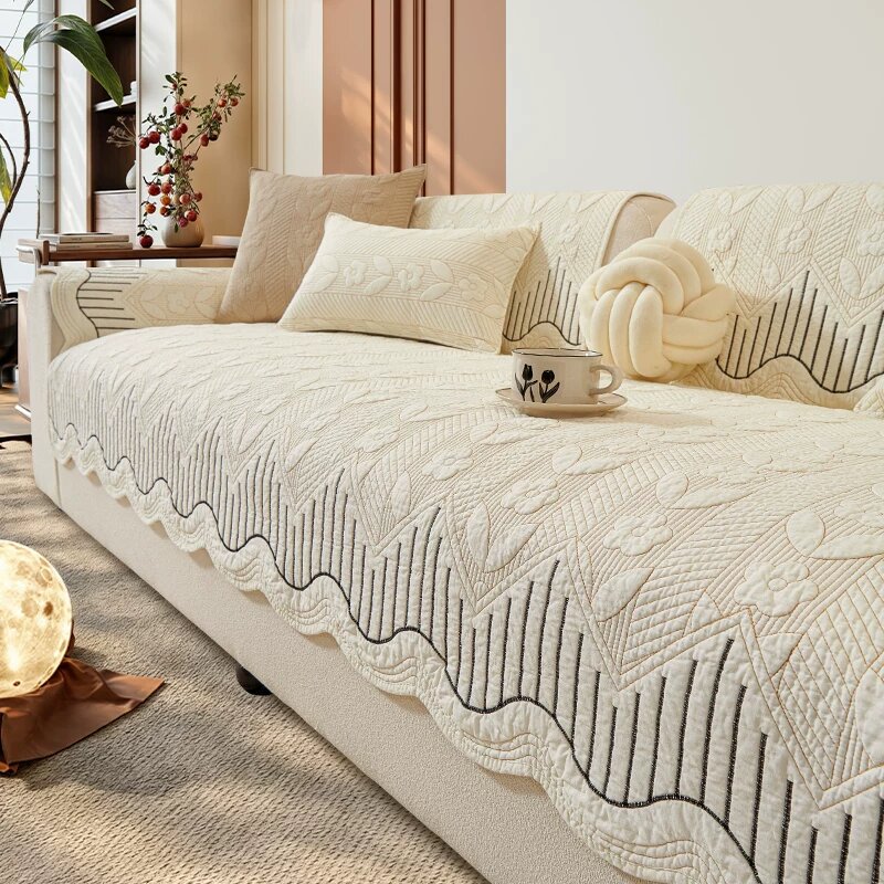 Yuman Home Furnishings 2025: Новая модель всесезонной универсальной подушки для дивана из чистого хлопка, легкая