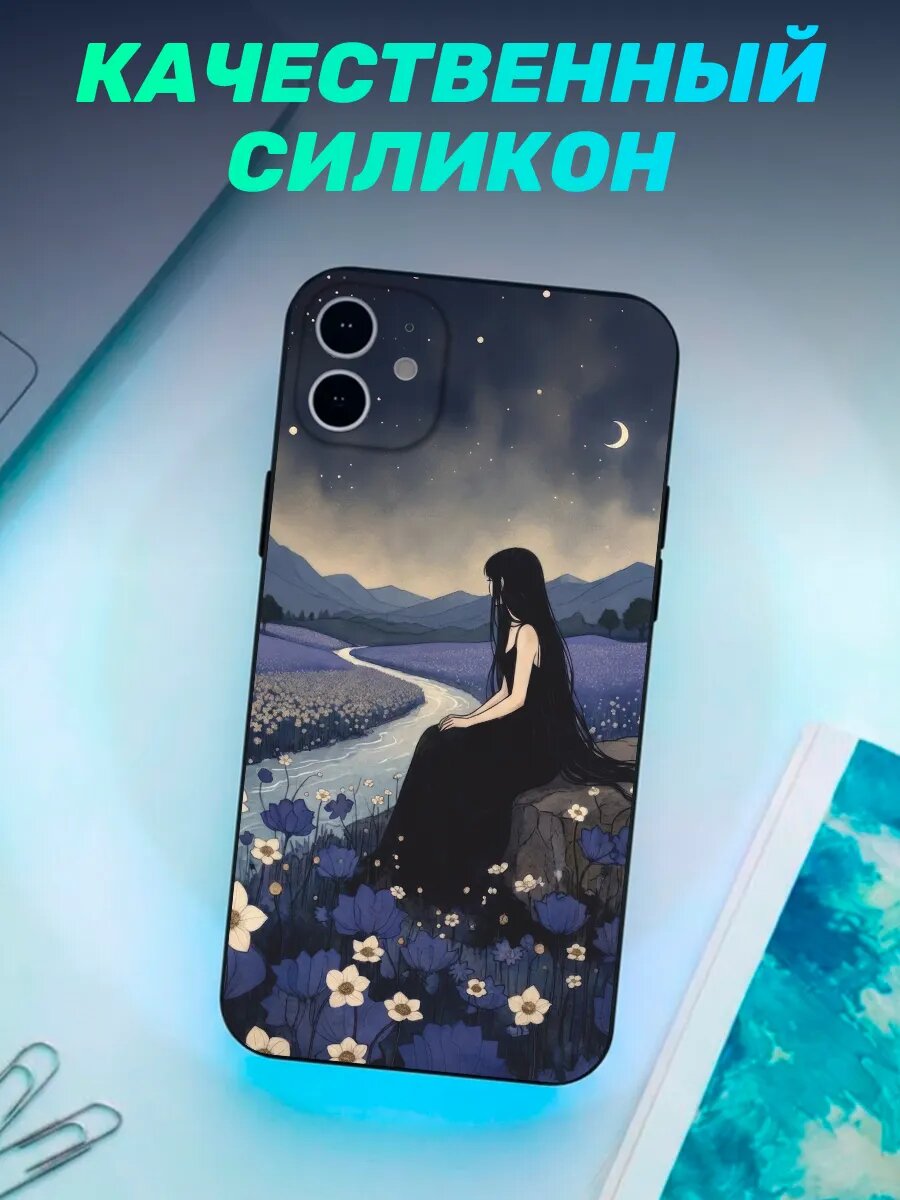 Чехол на iphone 11 девушка — фото 1