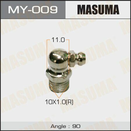 MY-009 Болт M10x1 -90 пресс-масленка (мин. 50 шт.)