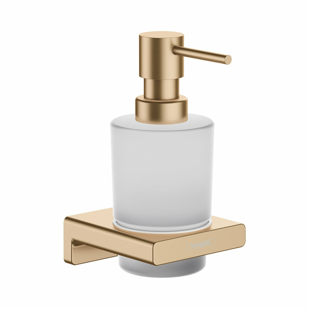 Диспенсер для жидкого мыла Hansgrohe 41745140 шлифованная бронза