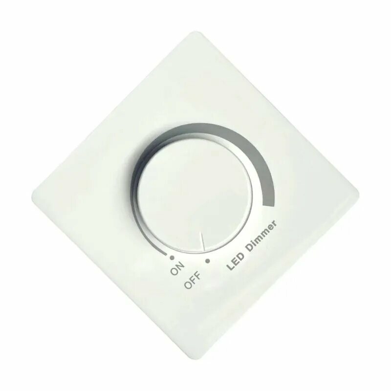 300W LED Диммер с Регулятором Яркости и Поворотной Ручкой для Лент