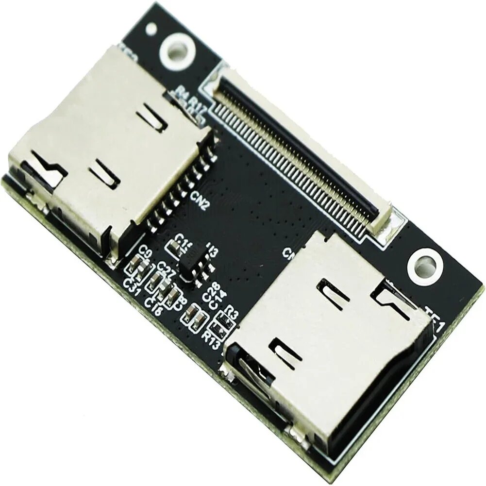 DAZZLEEX Двухпортовый адаптер для SSD SD/SDXC/TF карт