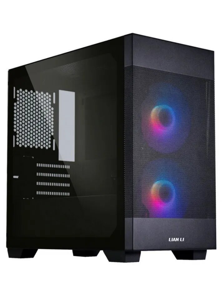 Корпус для ПК Lian Li Lancool 205M Mesh черный, Mini Tower без блока питания