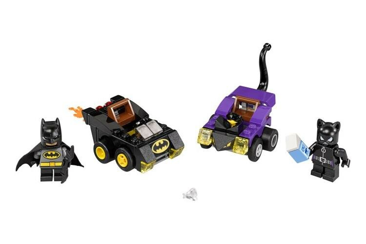 Конструктор унисекс LEGO Бэтмен против Женщины-кошки Bumper Car, 79 деталей