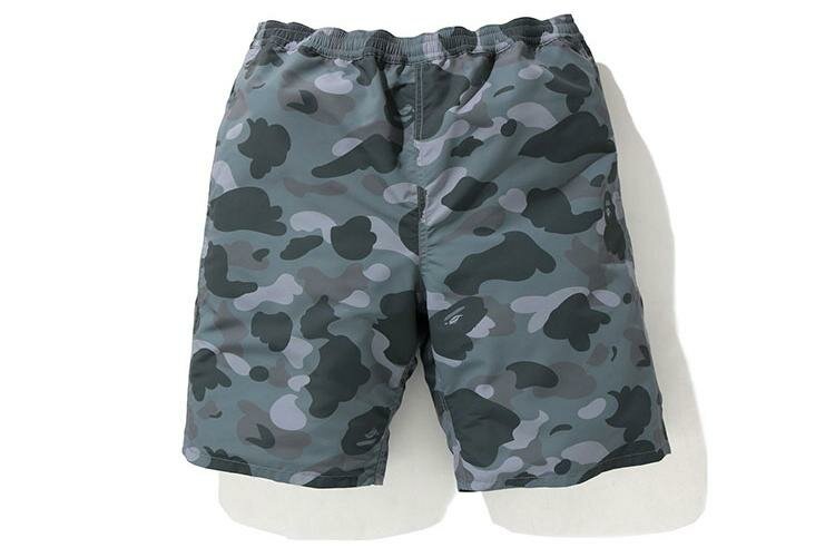 Шорты Bape Color Camo Reversible