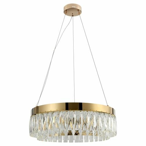 Люстра светодиодная Mary 6129-101 LED 28Вт 3000К хрусталь Rivoli Б0061903
