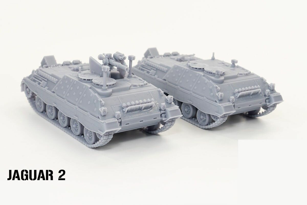 Jaguar 2. Ягуар 2. Масштабная модель 1:72.