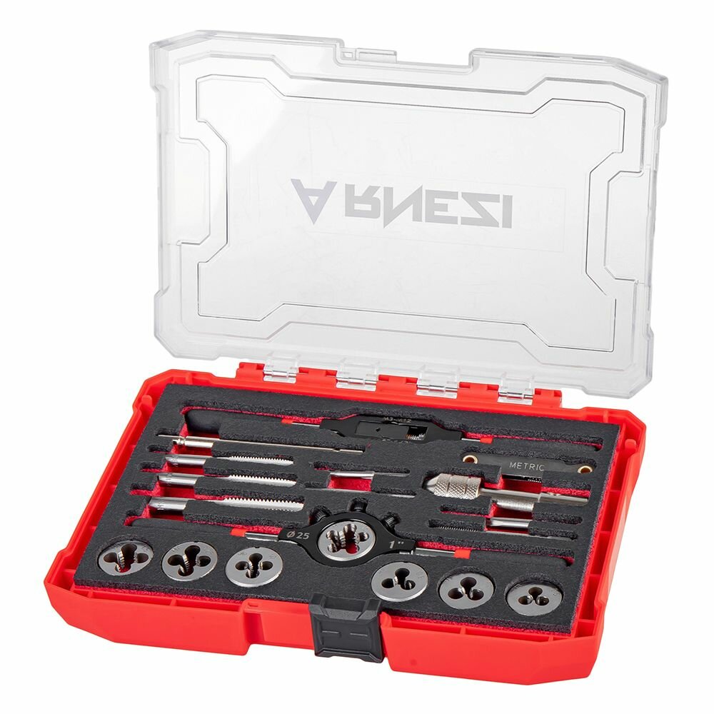 Набор метчиков и плашек 18пр. ARNEZI R5305010
