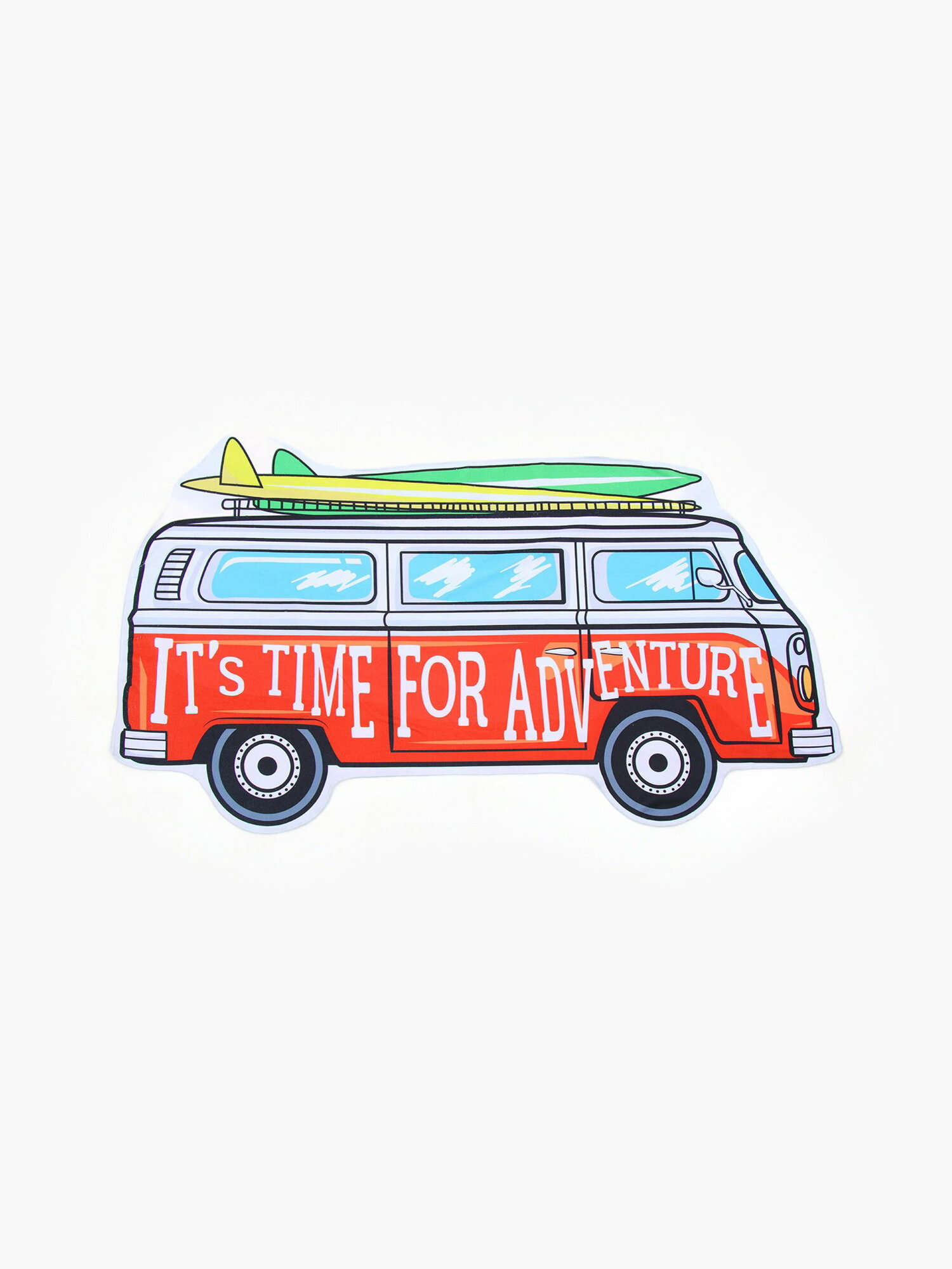 Полотенце пляжное Adventure, 80x150 см, цвет: белый, сезон: весна