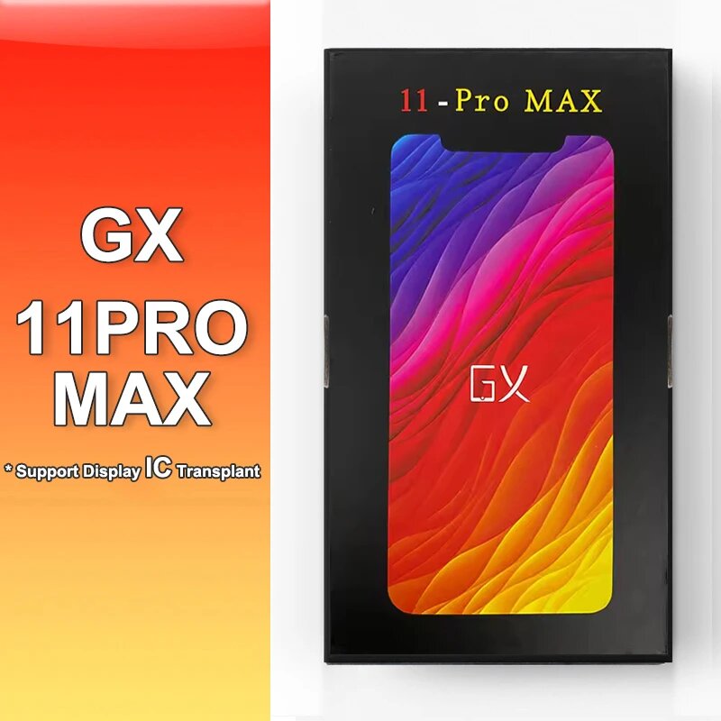 Дисплейный модуль GX Series OLED для iPhone X XS 11 12 13 14 15 16 Pro Max Plus GX 11Pro Max (IC)