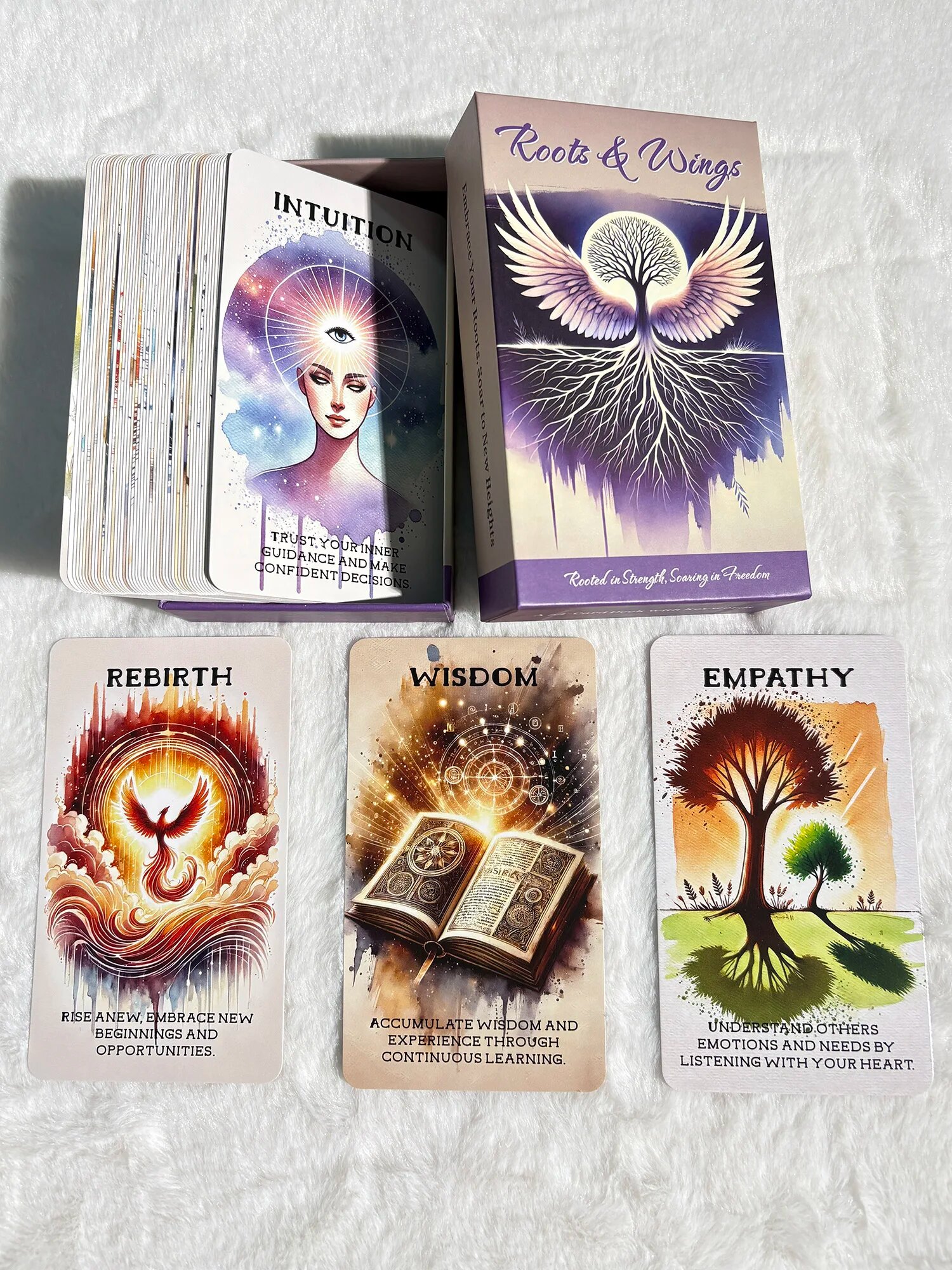 Oracle Cards Roots and Wings для самопознания