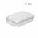 Мини-контейнер для мелочей Белый, 2pcs Silvery