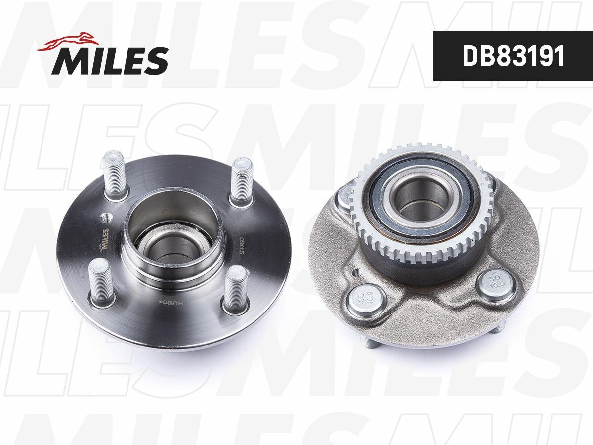 MILES Ступица колеса задняя с подшипником с ABS SUZUKI BALENO/LIANA 95- (SKF VKBA6980) DB83191