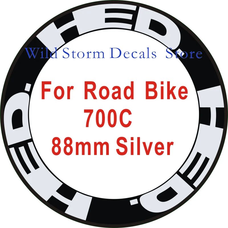 Наклейки на колеса HED 700c 4 цветов
