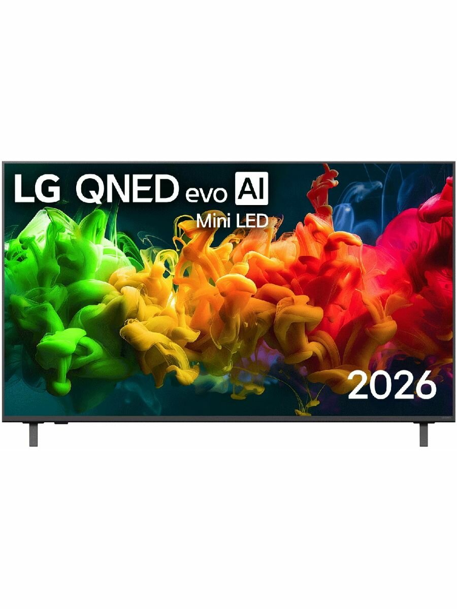 Телевизор LG 55" 55QNED80B6B. ARUG, черный
