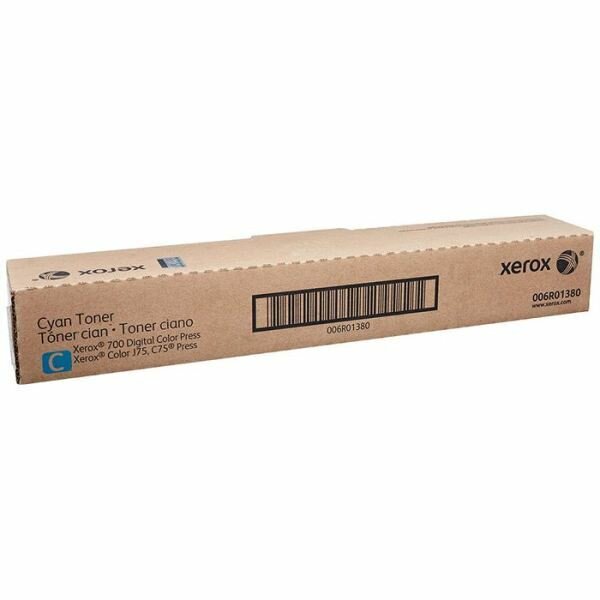 Тонер-картридж XEROX 006R01380 /006R01384 голубой XEROX 700/ C75 (33K 5% покрытие А4)