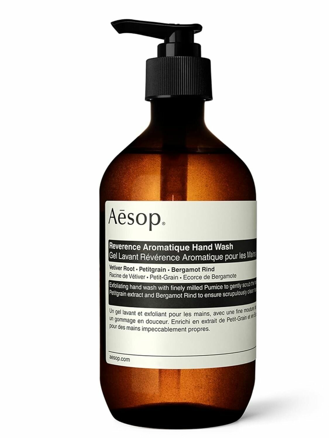 AESOP - Крем-бальзам для рук для интенсивного увлажнения, Восстановления и питания кожи рук, С дозатором, Для сухой и других типов кожи, Reverence Aromatique Hand Balm, 500 мл