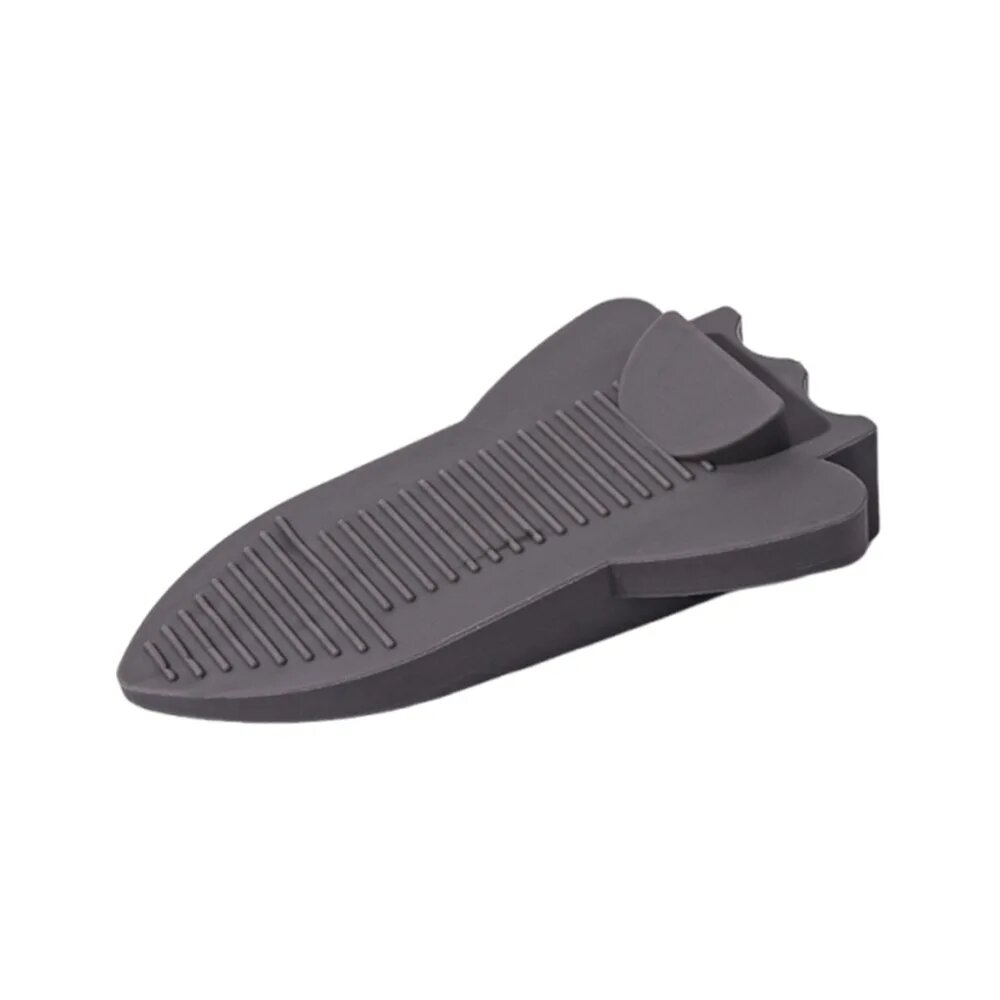 Силиконовый напольный упор для двери сверхмощный Grey