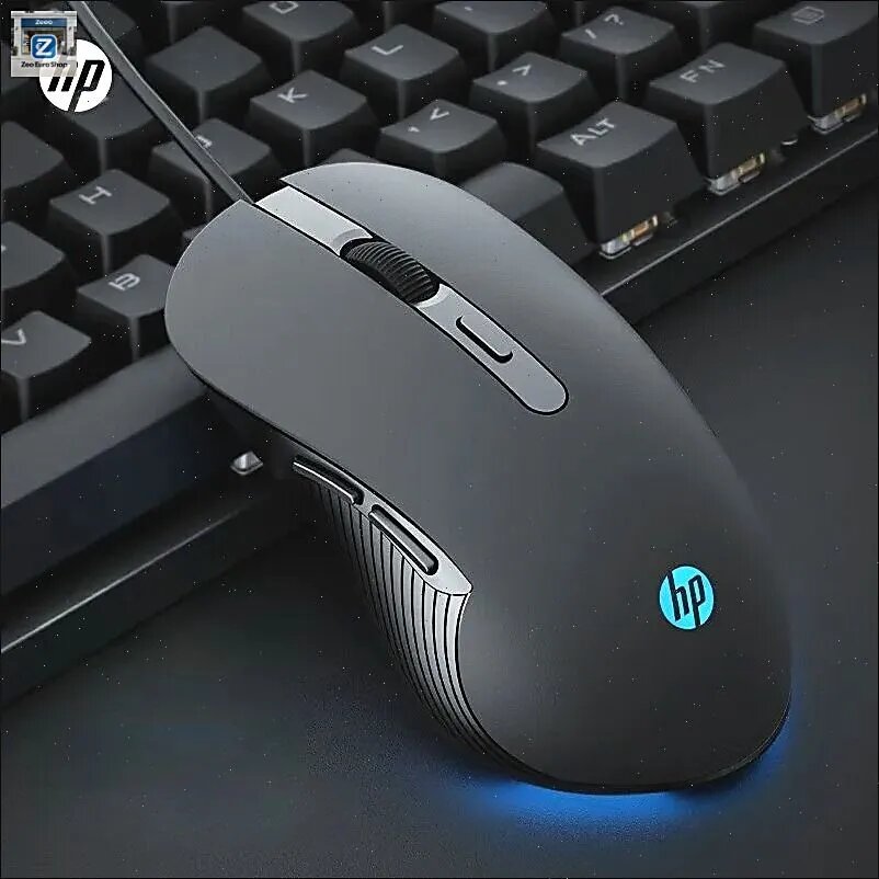 Мышь проводная M280, интерфейс USB, эргономичный дизайн, малый вес, бесшумные кнопки, черный