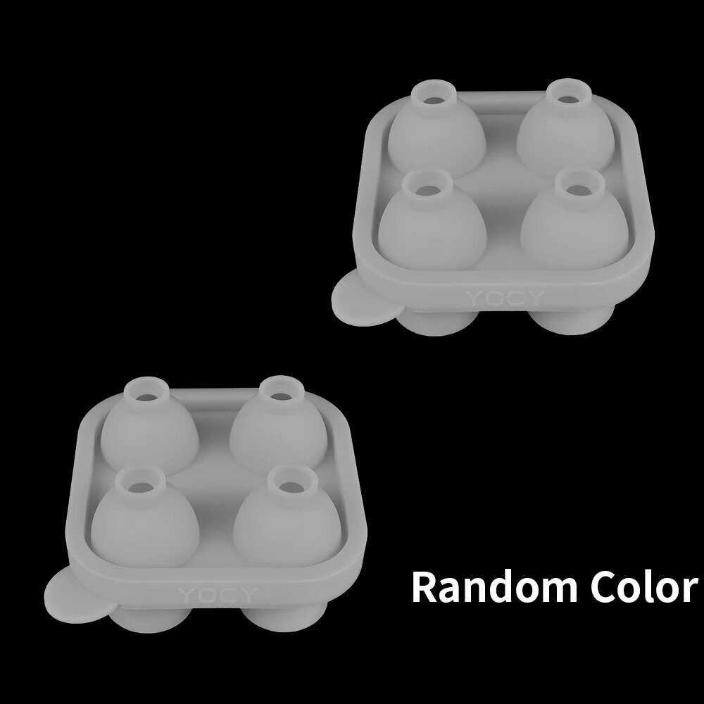 YOCY Формы для яиц синие красные зеленые Серый, 2PC Random