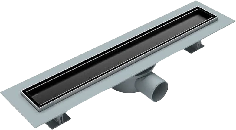 Душевой лоток Esbano Eco Tile 50 cм, матовый черный ESTRECOTILE50MB