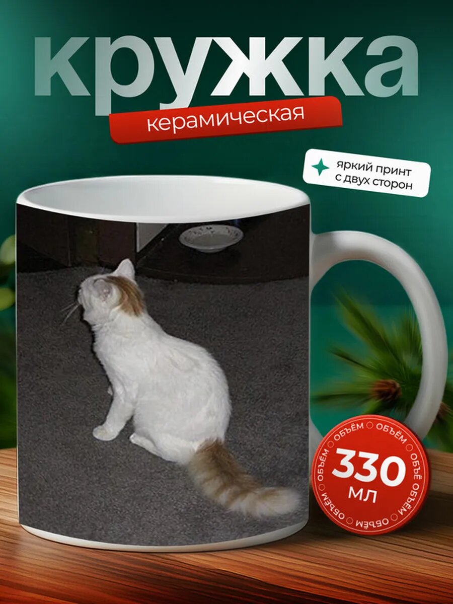 Кружка Турецкий ван-кеди кот 34,