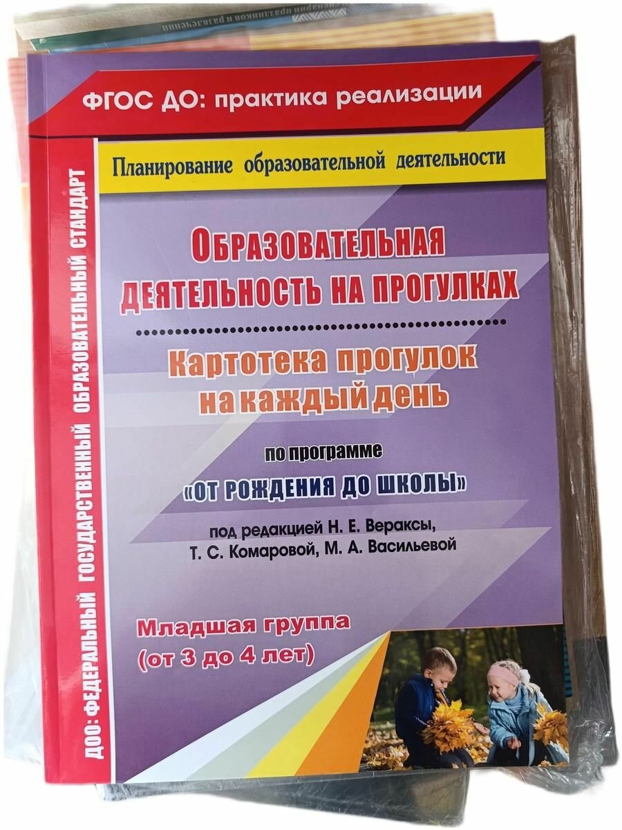 Образовательная деятельность на прогулках. Картотека прогулок на каждый день /Костюченко М. П./