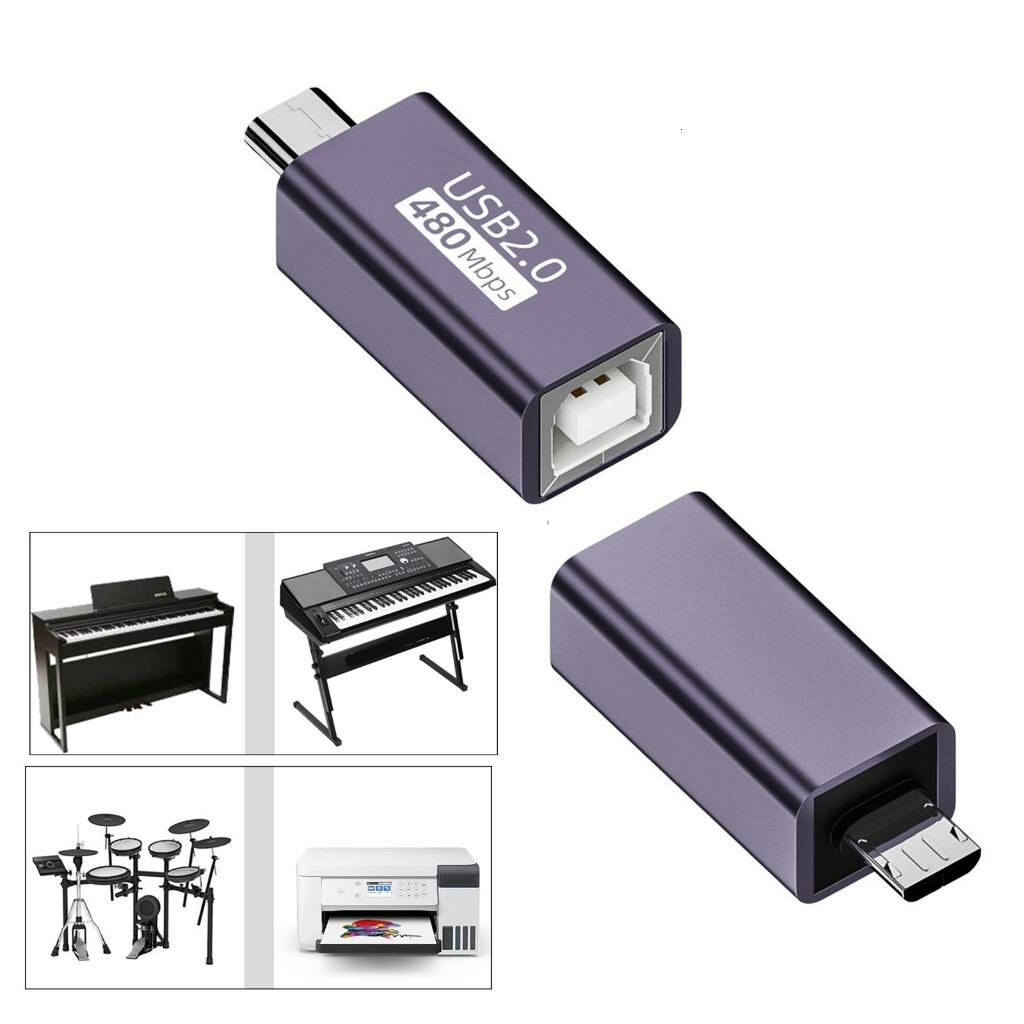 USB-B адаптеры, Разъем Micro USB — фото 1