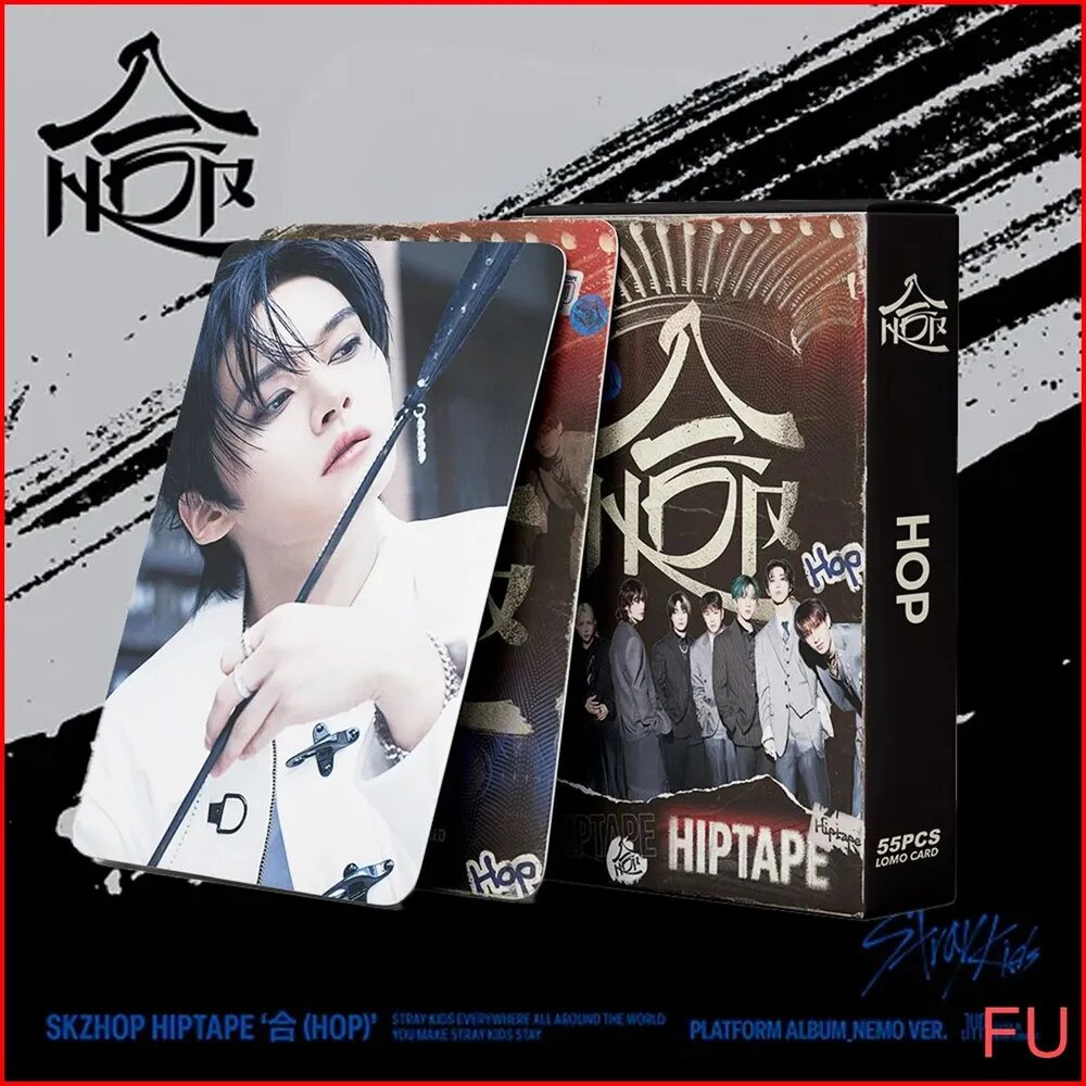 VOFIRROB Stray Kids HOP 55 шт. GIANT Lomo Card K-Pop SKZOO SKZ Idol фото постер
