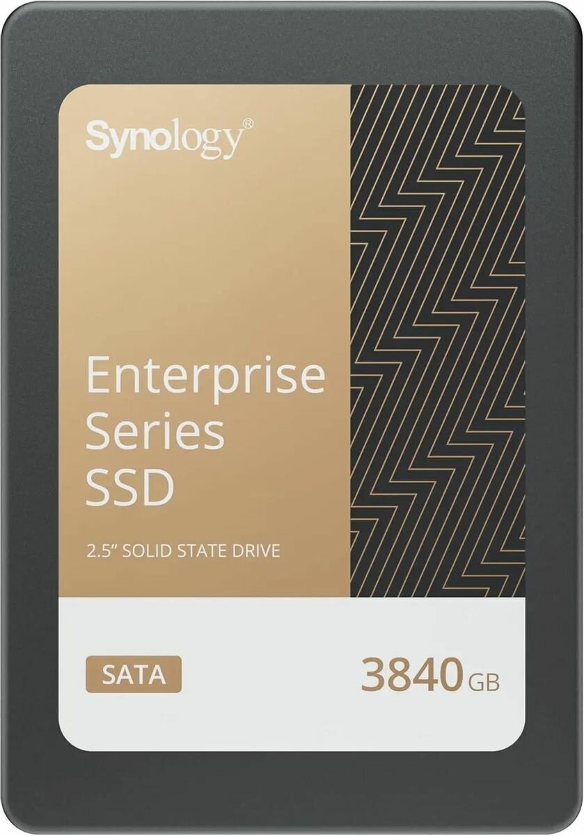 SSD-накопитель Synology 3.84TB SATA 2.5" SAT5221-3840G, черный