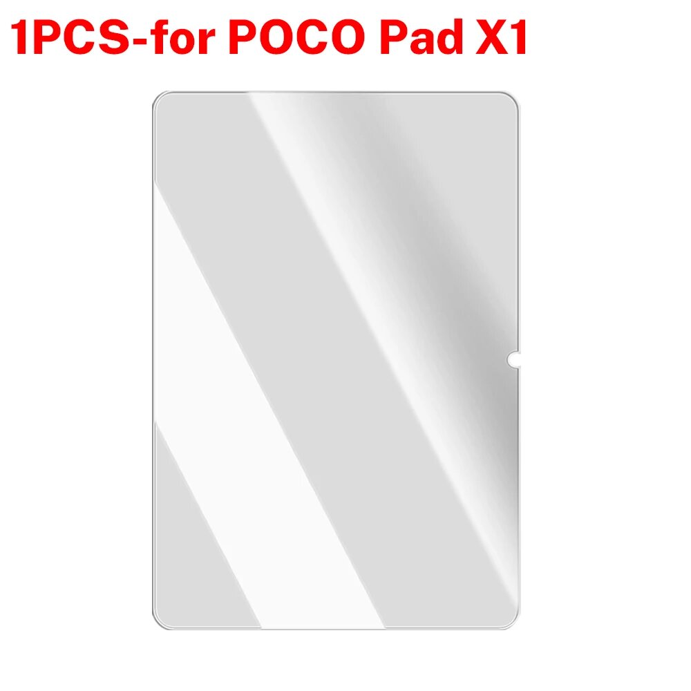 Защитная пленка из закаленного стекла для Xiaomi Poco Pad X1/Poco Pad M1 Белый, A-1PCS