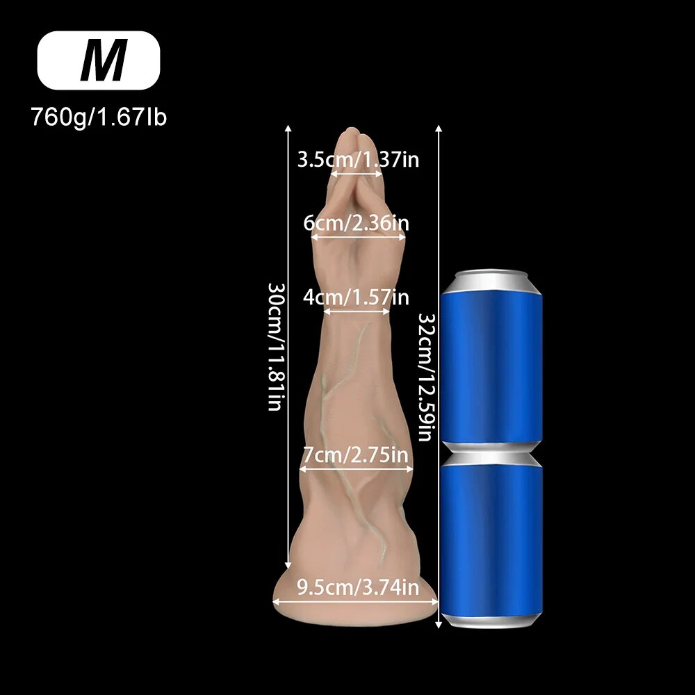 Анальная пробка Hand M, размер M, 760g