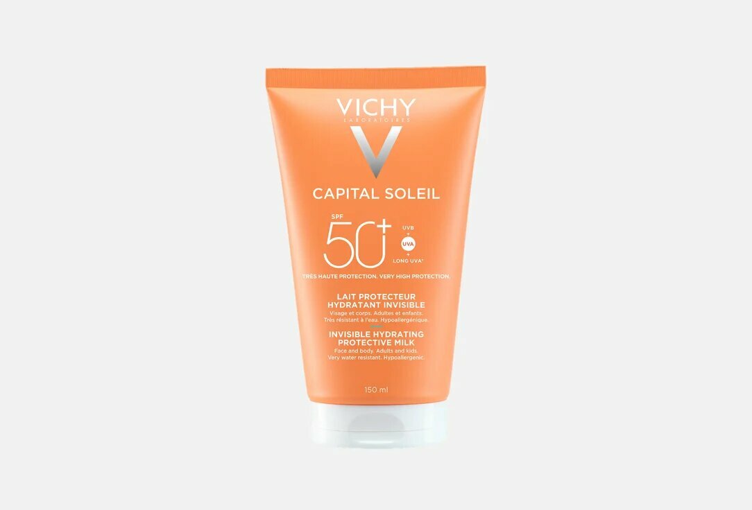 VICHY Capital Soleil солнцезащитное молочко для лица и тела SPF 50+ 150 мл