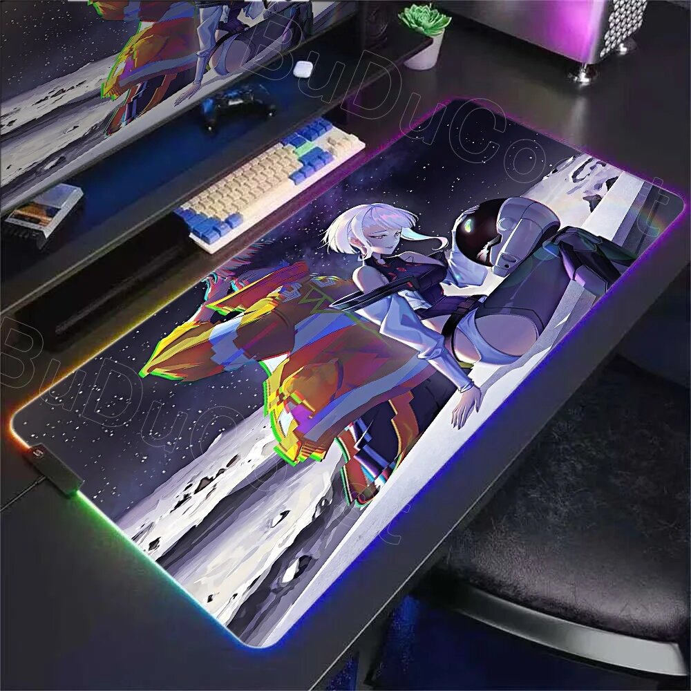 RGB Коврик для мыши BuDuCoost RGB80x30x0.3CM, LW2025092984N