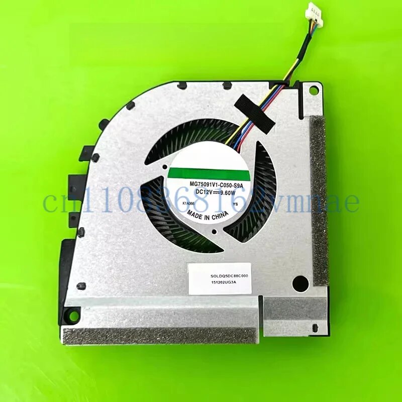 Радиатор для ноутбука Thunderobot 911 ZERO 2021 WYORESY MG75091V1-C050 C040-S9A CPU FAN C050