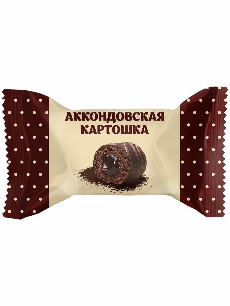Акконд Конфеты шоколадные "Аккондовская картошка", 2 кг