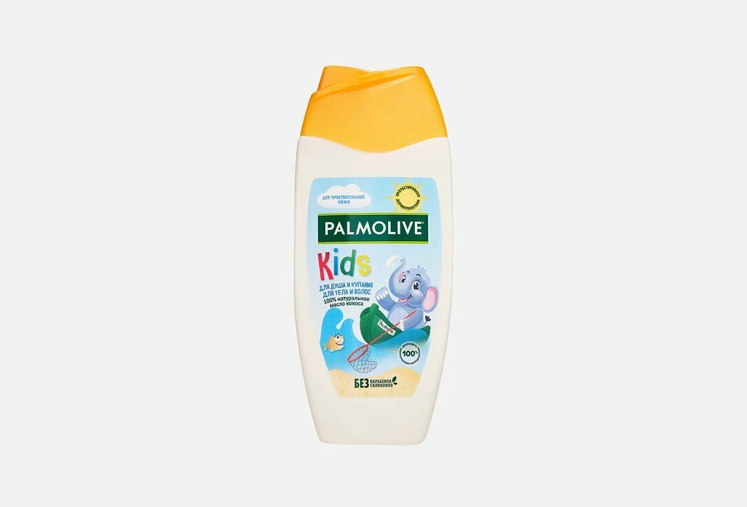 Palmolive Kids, с маслом кокоса Гель для душа и купания 250мл