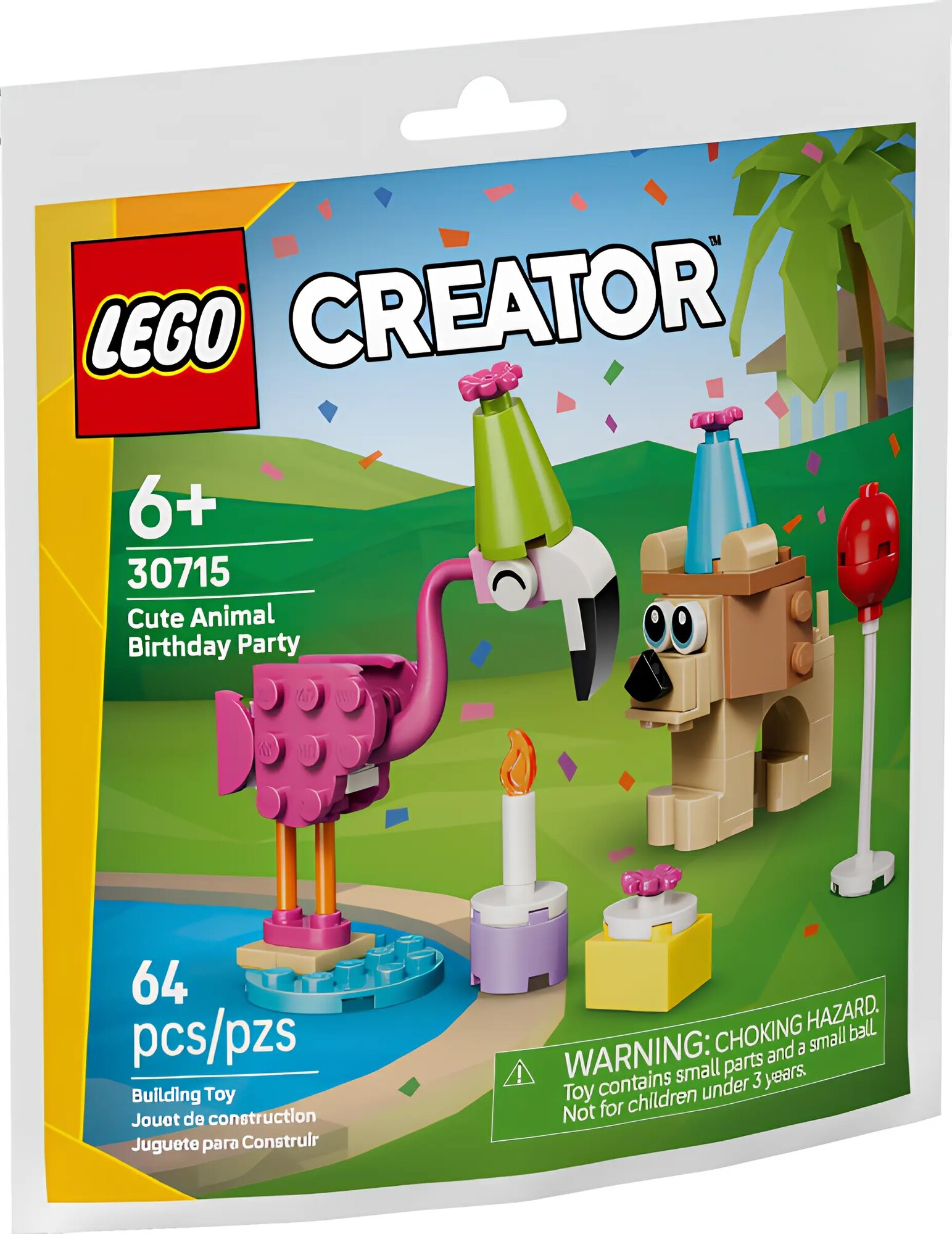 Конструктор LEGO Creator 30715 День рождения питомцев