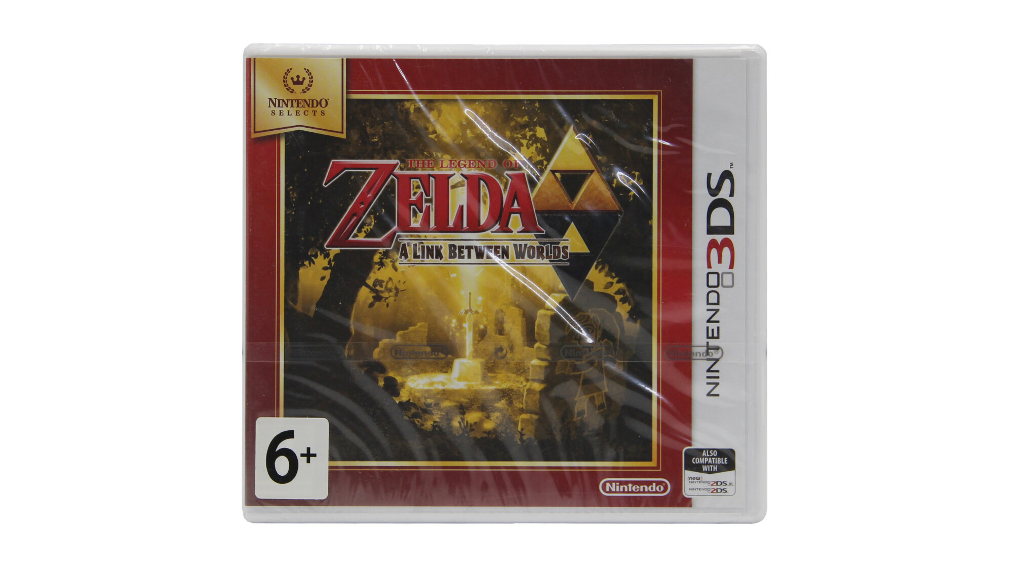 The Legend of Zelda A Link Between Worlds (Nintendo 3DS, Новая)