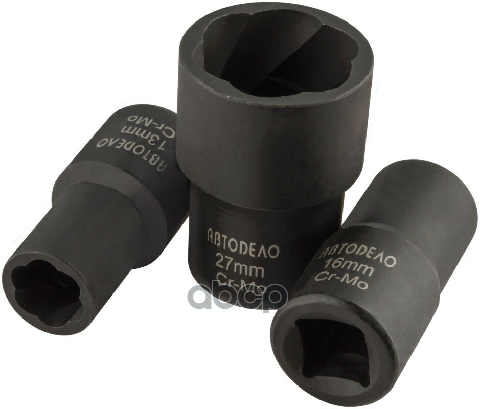 Головка ударная 14 (DR1/2, L-50мм) для поврежденного крепежа () АвтоDело 40252 АвтоDело арт. 40252
