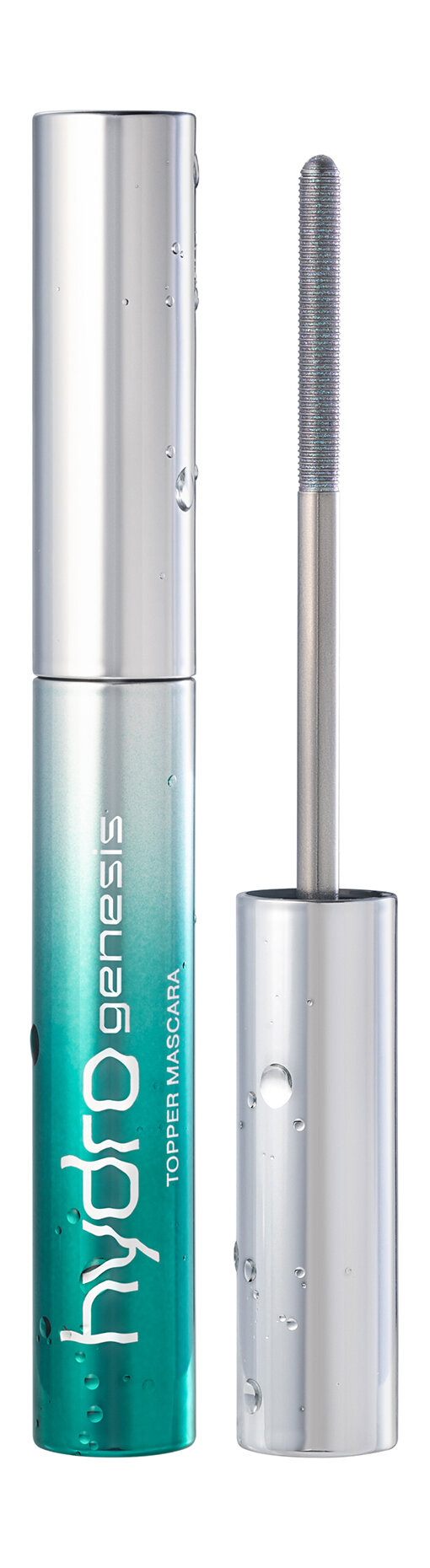 INFLUENCE BEAUTY Тушь-топпер для ресниц Hydrogenesis, 3,5 г, 01 Дуохромный голубо-серебряный (лимит.)